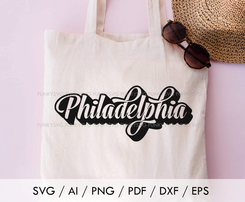 Philadelphia SVG Eps Png Illustrated svg Home States Svg | Etsy