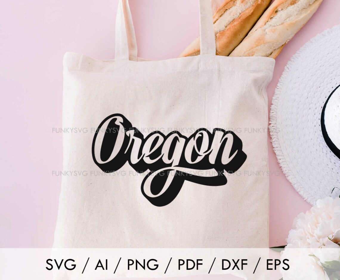 Oregon SVG Eps Png Illustrated svg Home States Svg USA SVG | Etsy
