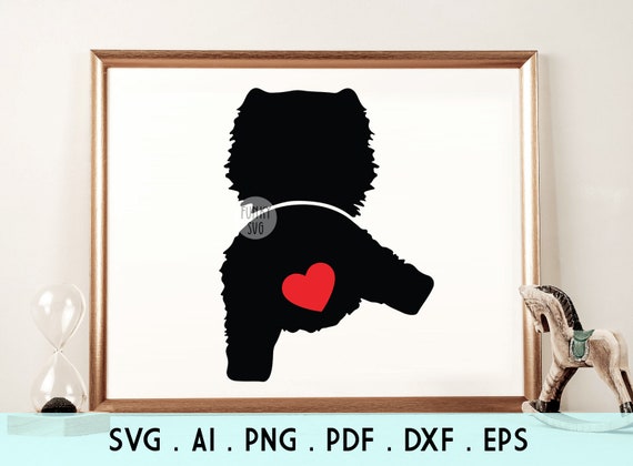 Chow Chow Dog SVG EPS PNG Illustrated Svg Dog Butt Svg Pet - Etsy