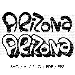 Arizona SVG Eps Png, Illustrated Svg, Home States Svg, USA Svg ...