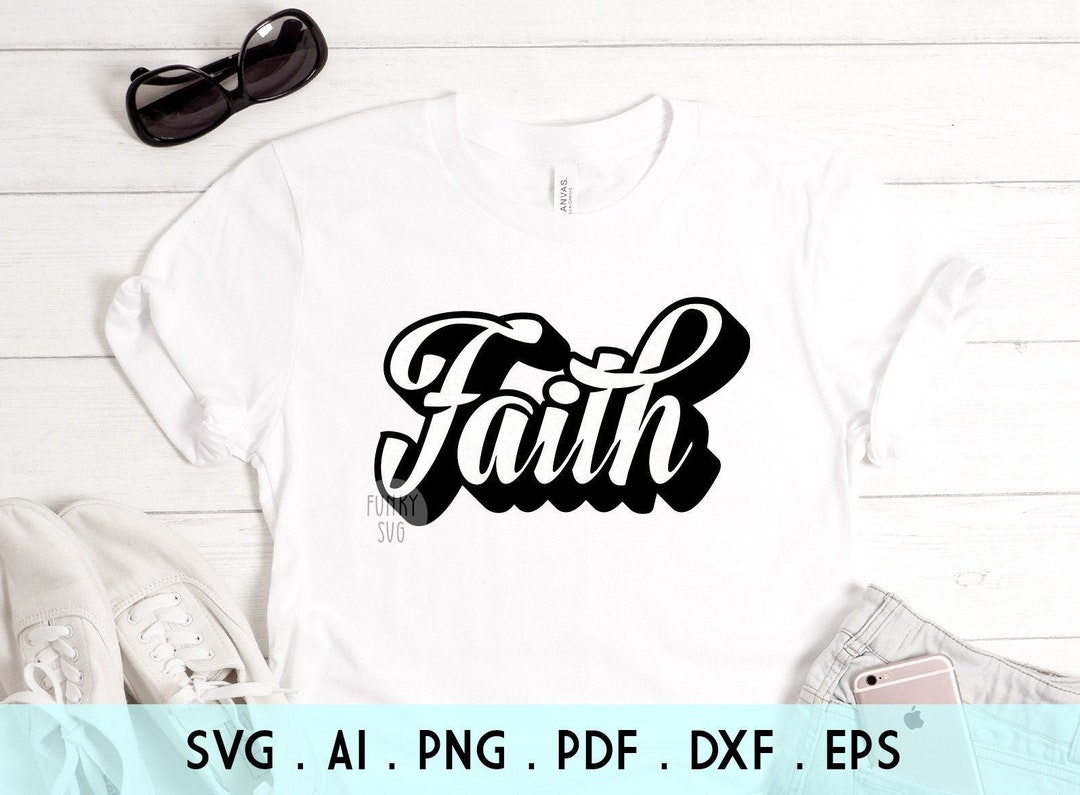Glaube SVG Eps Png, Illustriertes Svg, christliches Svg, religiöses Svg ...