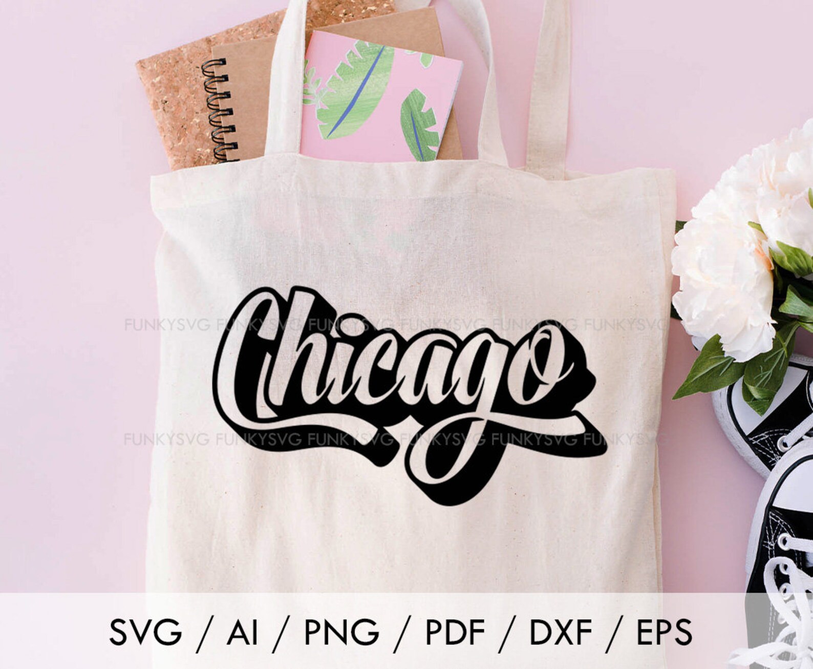 Chicago SVG Eps Png Illustrated Svg Home States Svg USA - Etsy Canada