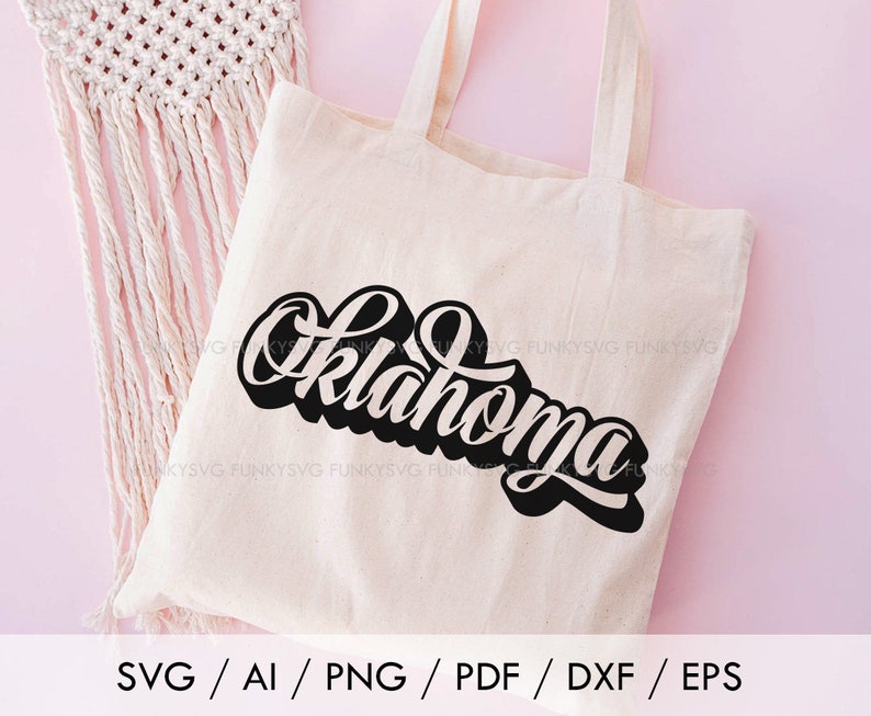Oklahoma SVG Eps Png Illustrated Svg Home States Svg USA - Etsy