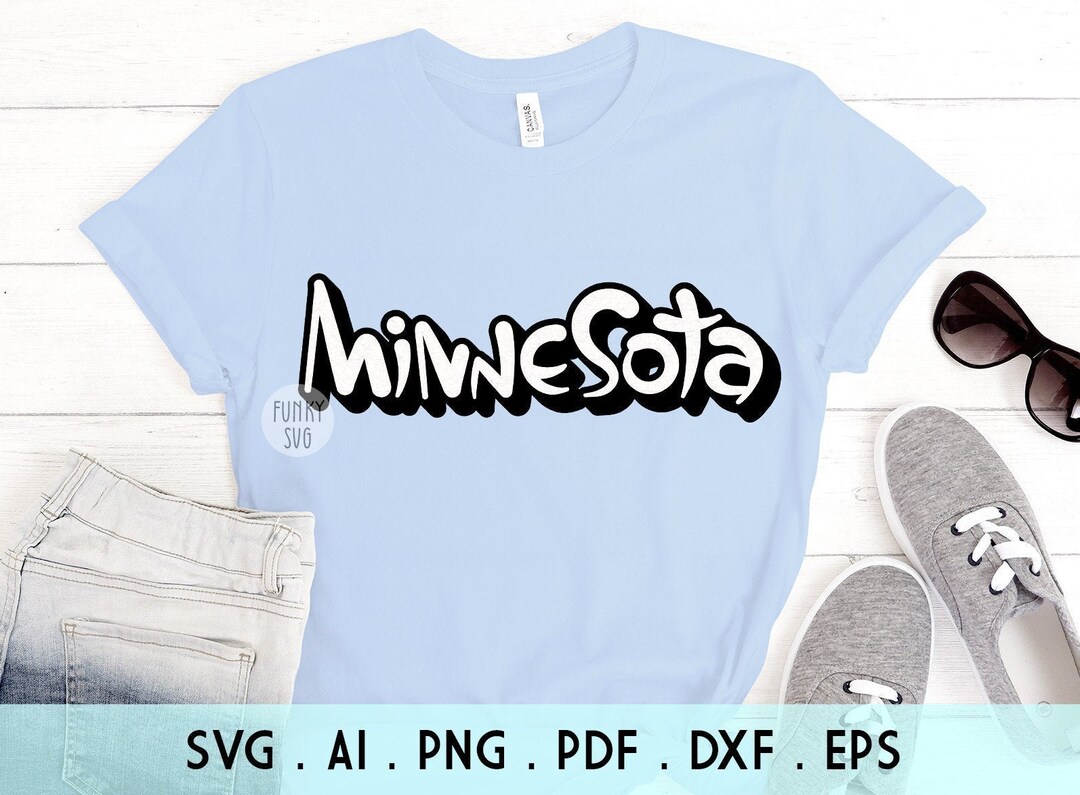 Minnesota SVG Eps Png, Illustrated Svg, Home States Svg, USA Svg ...