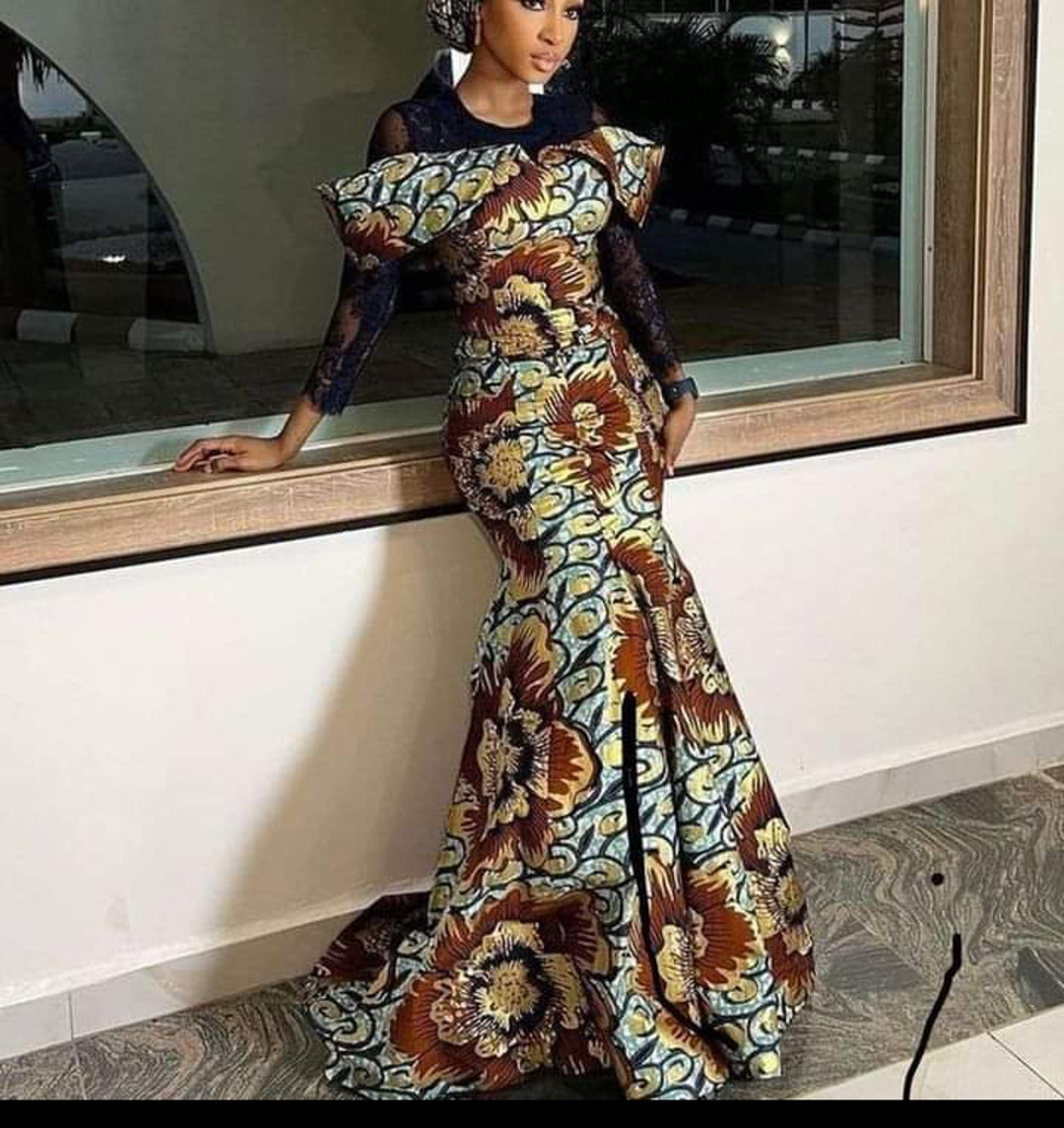 Africa Wedding Dresses Prom Dress African Long Gownred Etsy