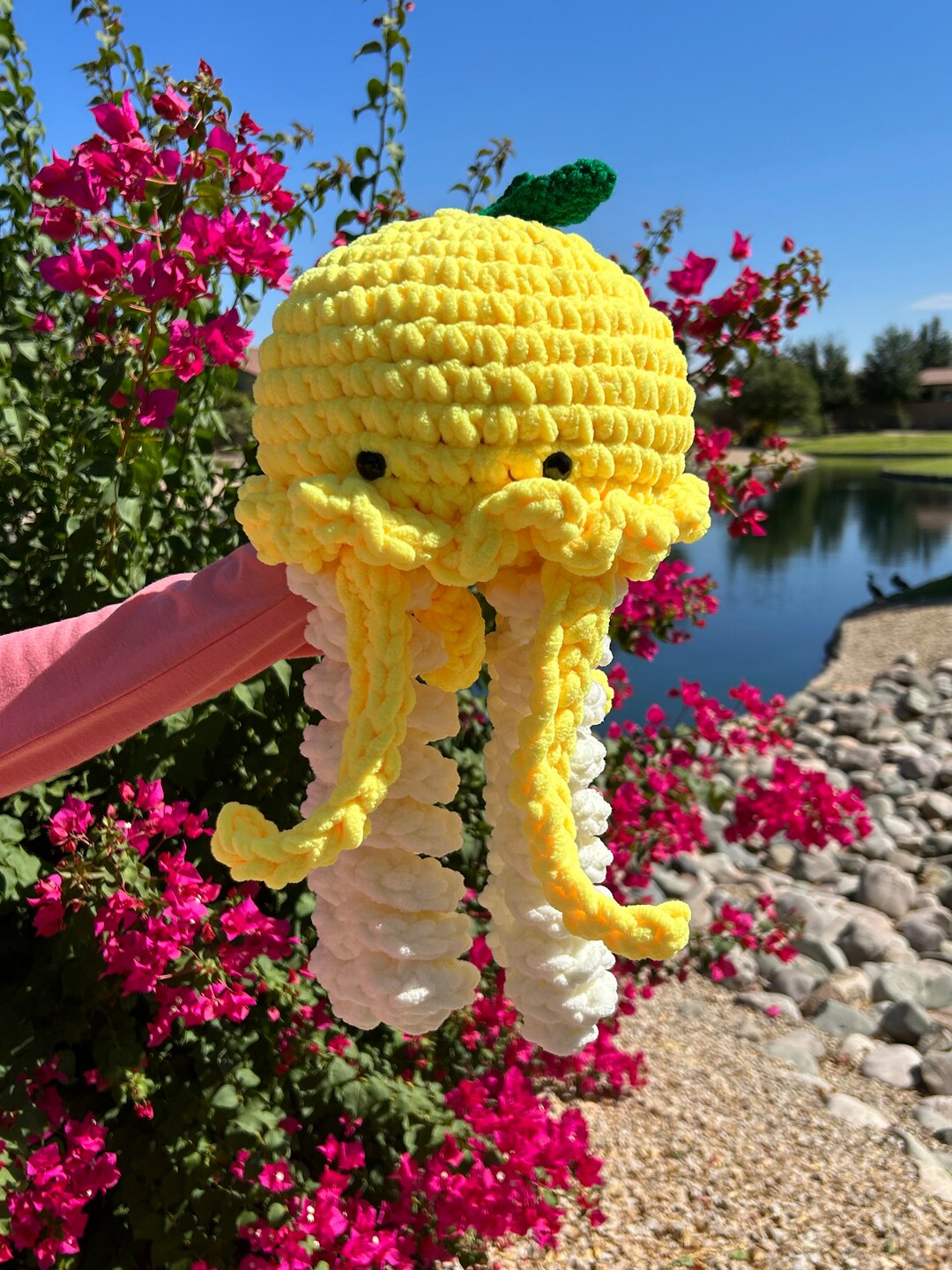 Giant Lemon Jellyfish Plush - Etsy