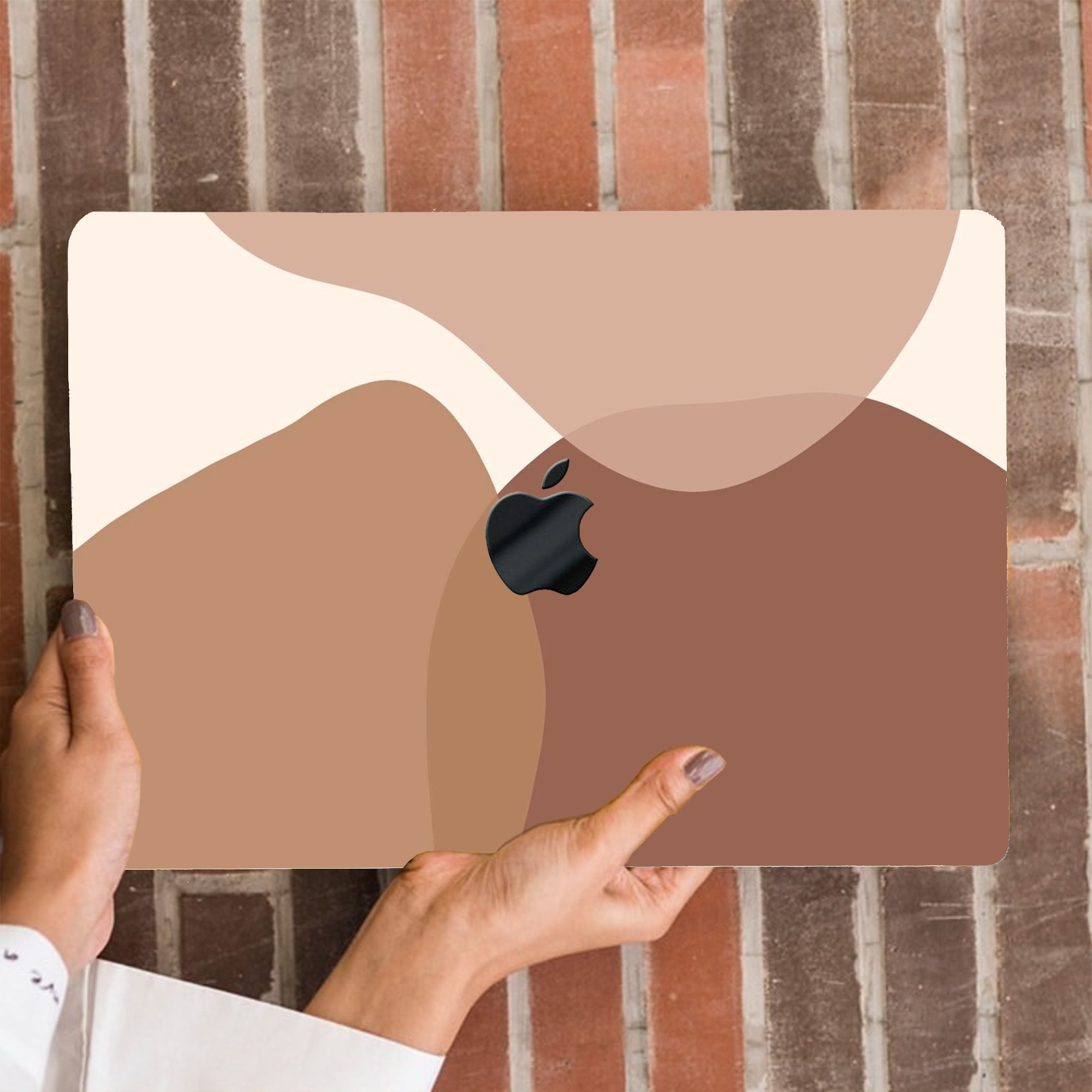 Aesthetic Brown Gradual Printing Hard Case MacBook Pro Air 13 14 15 16 ...