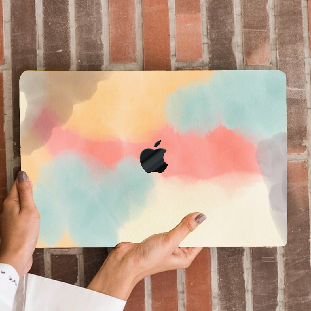 Soft Pastels Illustration Printing Hard Case MacBook Air Pro 13 14 15 ...