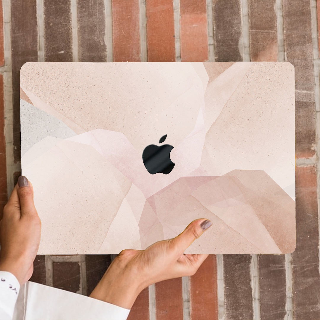 Japanese Paper Texture MacBook Case, Abstract Art Rubberized Cover ...