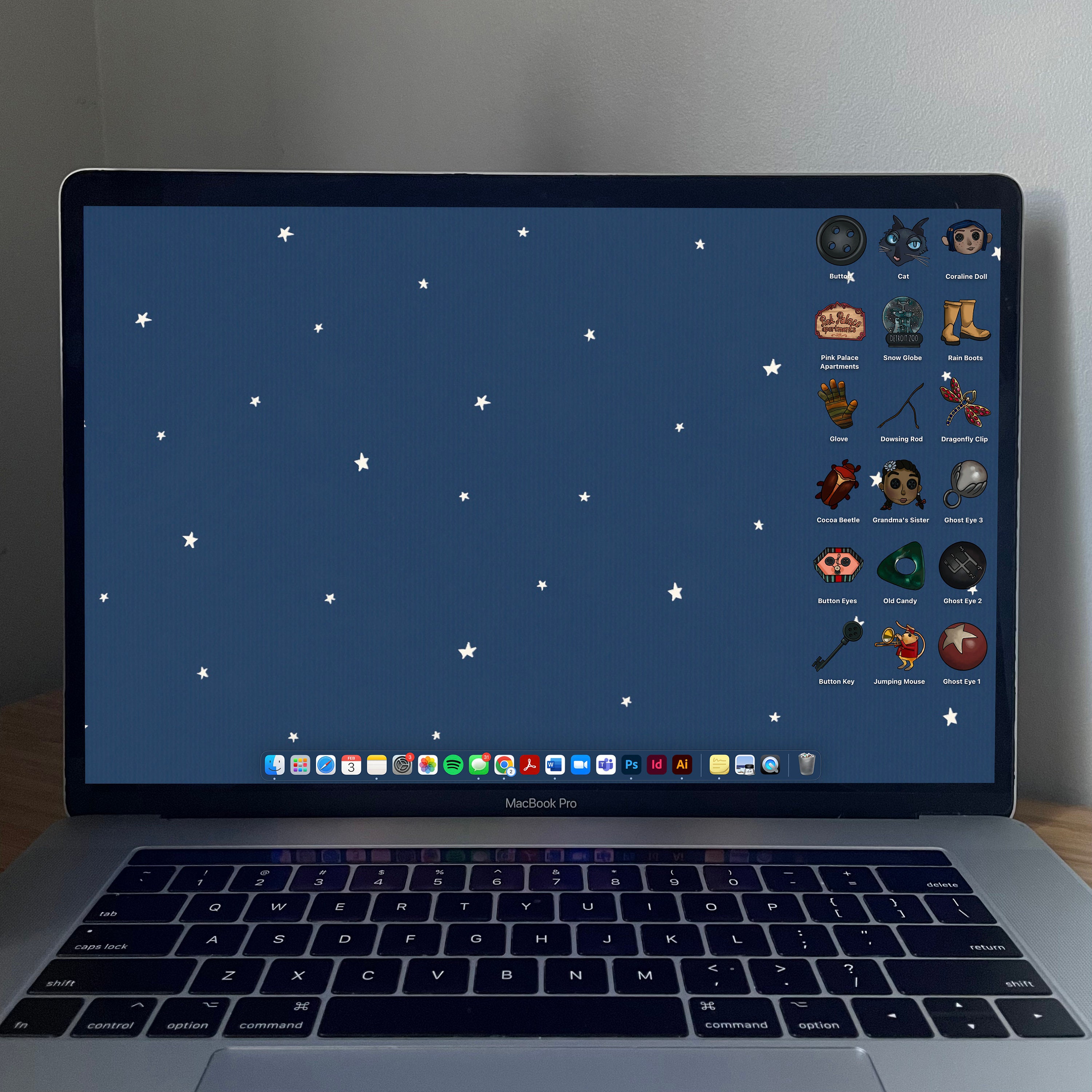 Coraline Icon Pack With Wallpaper for Desktop mac and Windows Instant ...