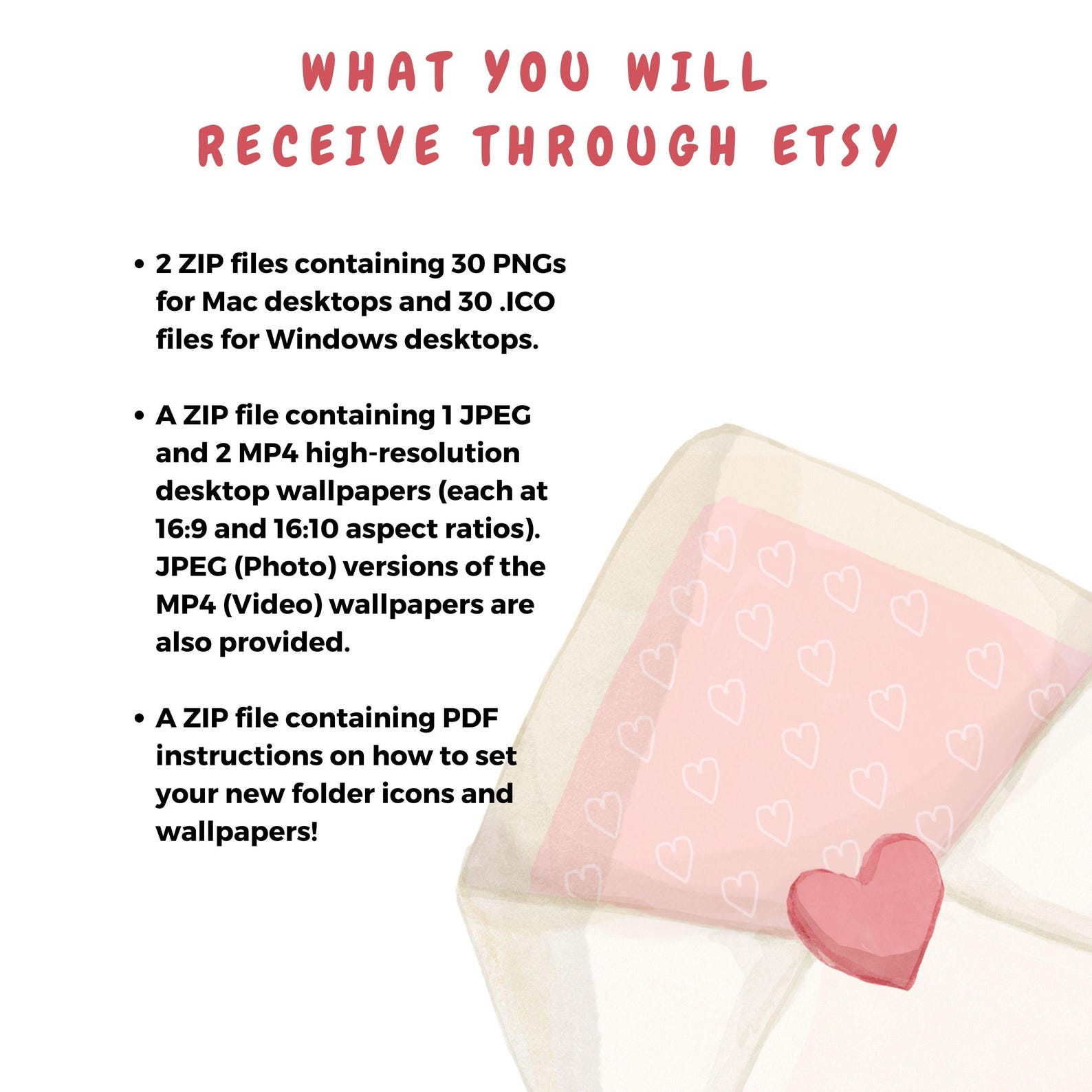 Coquette Icon Pack and Matching JPEG/MP4 Wallpapers (mac and Windows ...