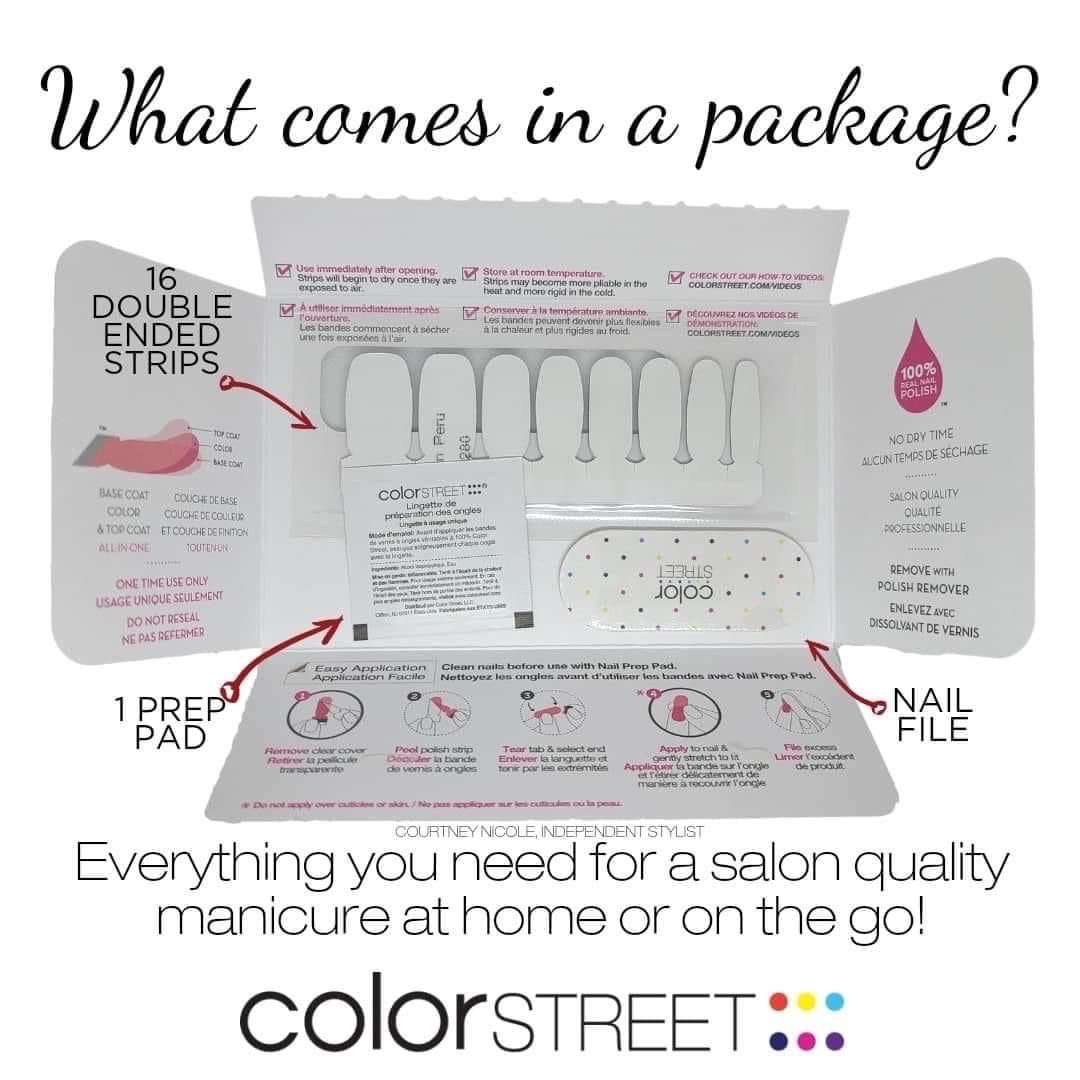 Color Street Shockwave RETIRED Solid Manicure Nail Strips - Etsy