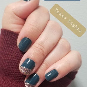 Color Street Deep Diving RETIRED Solid Manicure Nail Strips - Etsy