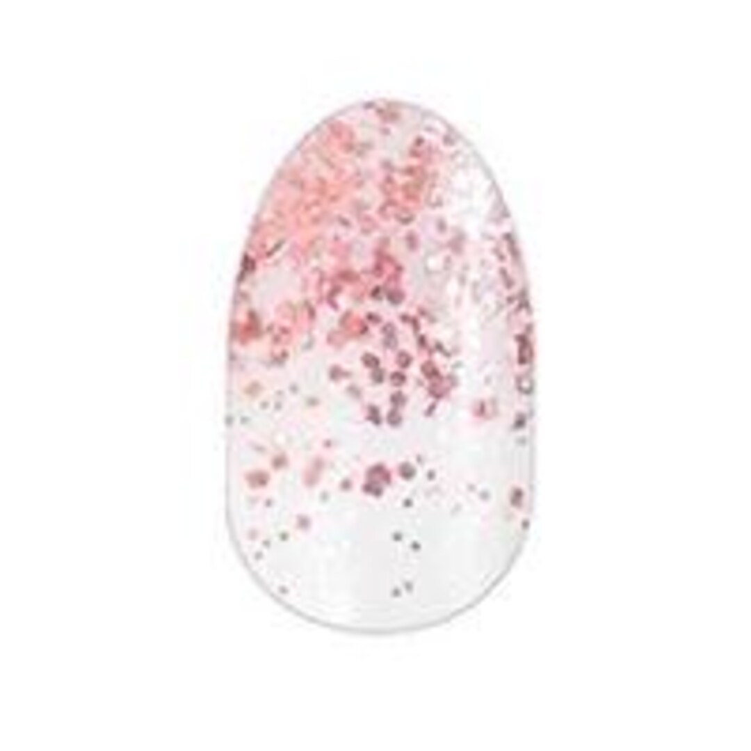 Color Street | Coming up Rose Gold | Glitter Manicure Overlay | Nail ...