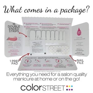 Color Street Deep Diving RETIRED Solid Manicure Nail Strips - Etsy