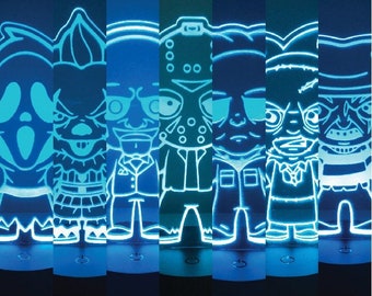 Horror Neon Lights - Etsy