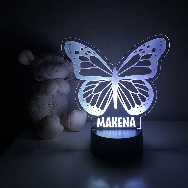 Light up Butterfly - Etsy