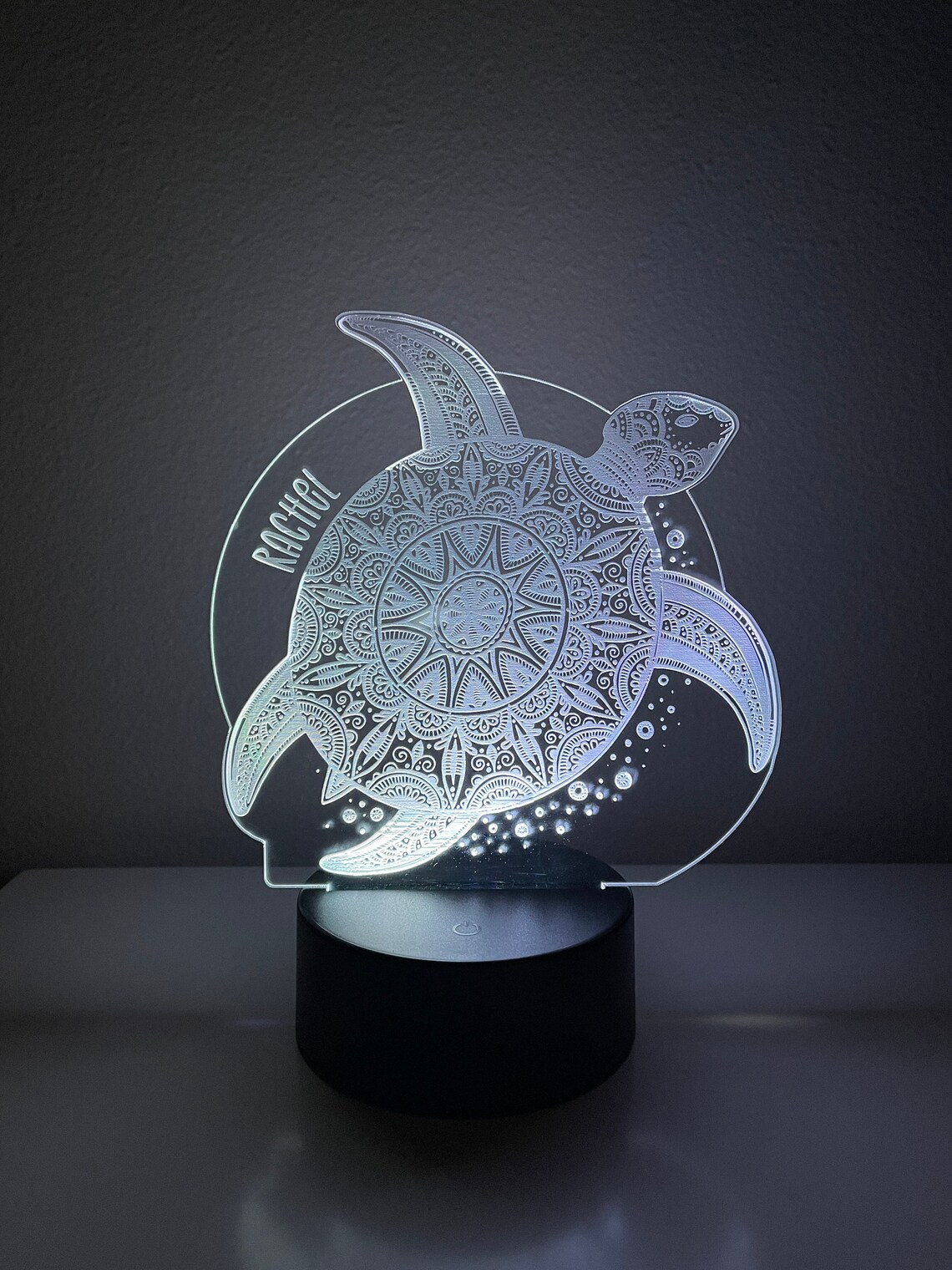 Personalized Sea Turtle Night Light Sea Turtle Decor Sea - Etsy