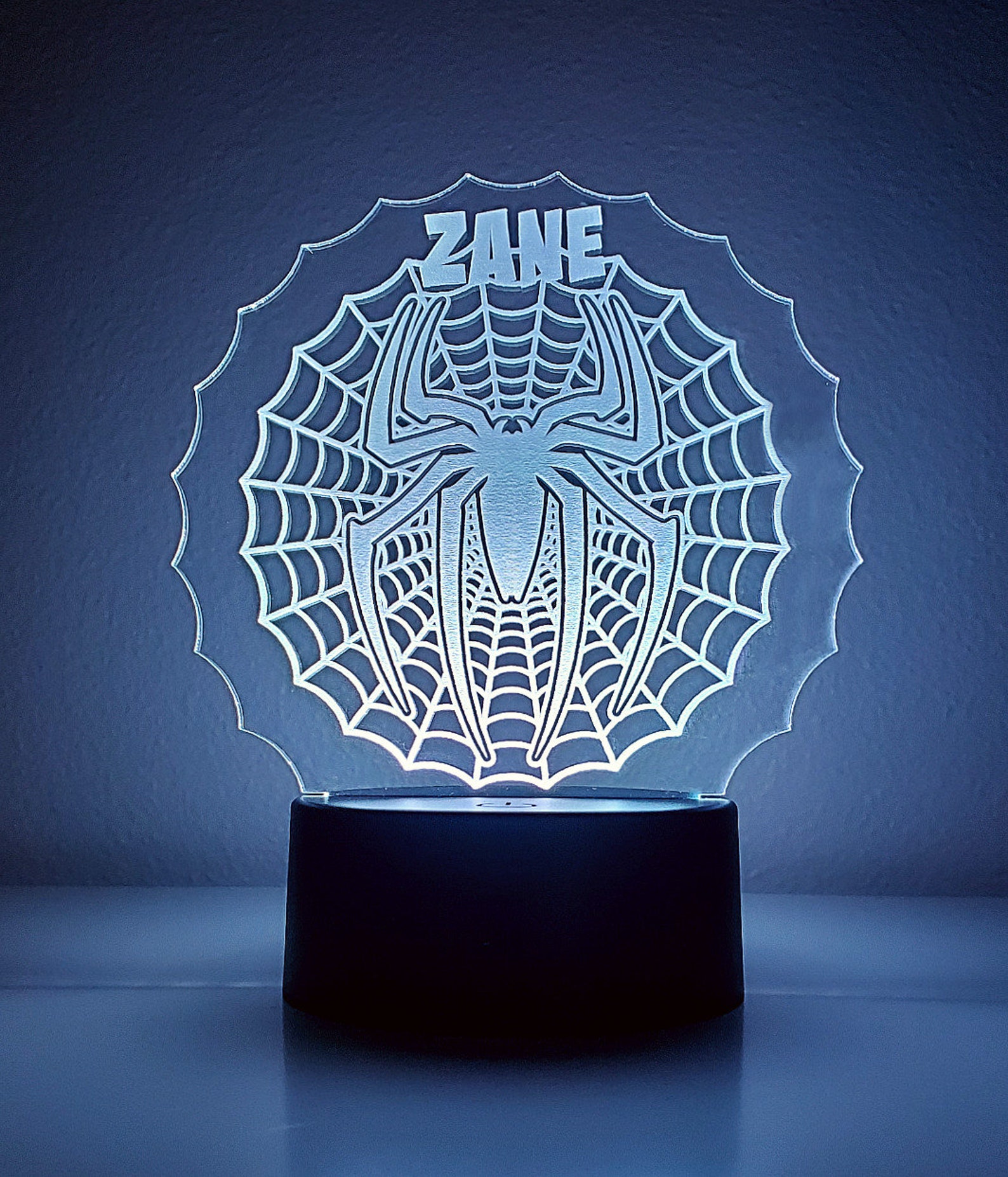 Personalized Spider Night Light - Etsy