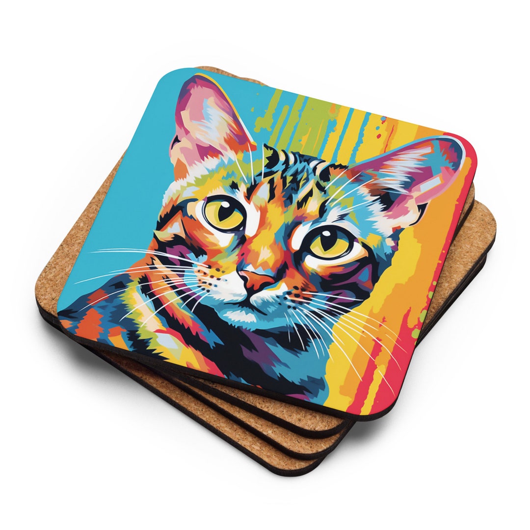 For the Cat-gram Cat Coaster - Etsy