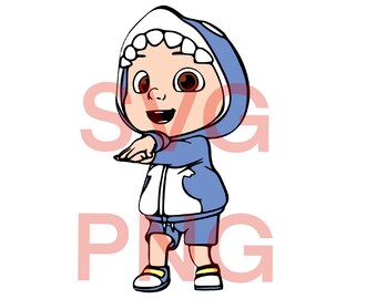 Baby Jj Cocomelon Svg | Etsy