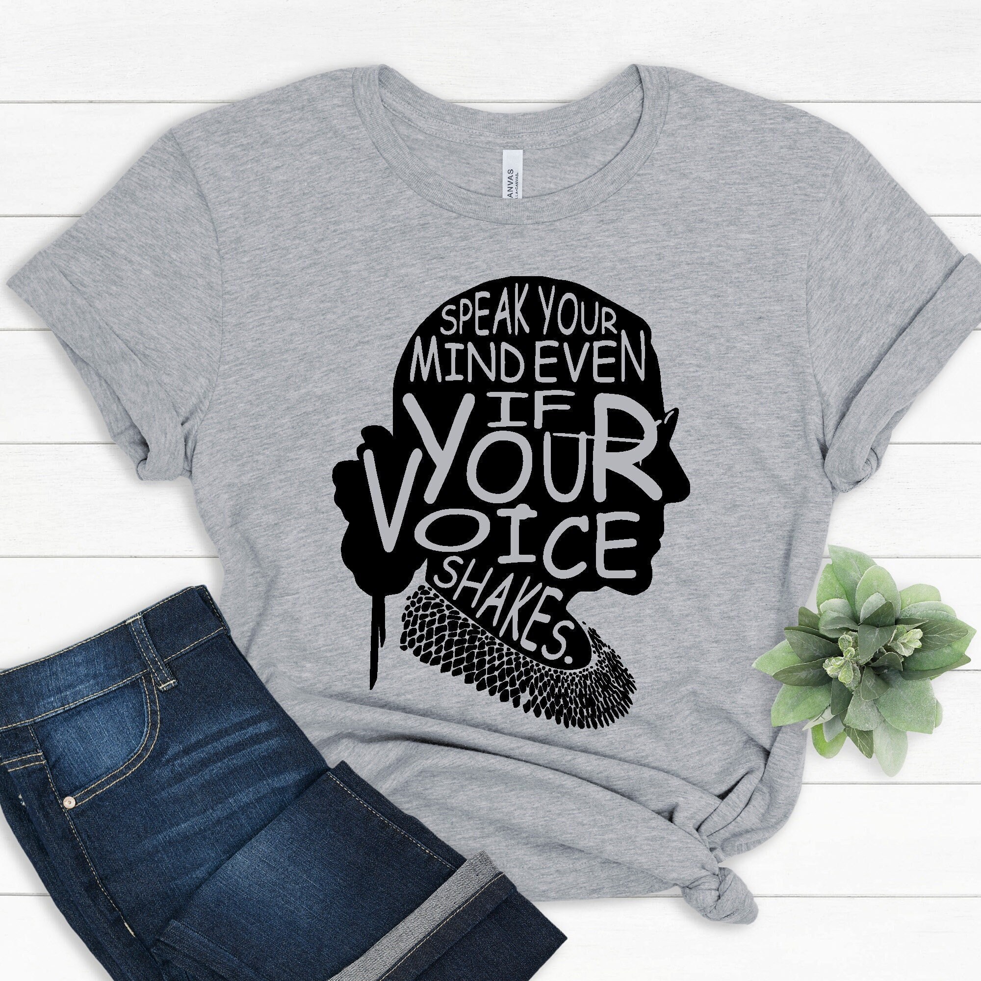 RGB Tee, Ruth Bader Shirt, Feminism, Protest, Liberal, Girl Power sold ...