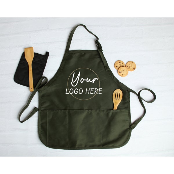 Custom Logo Apron - Etsy