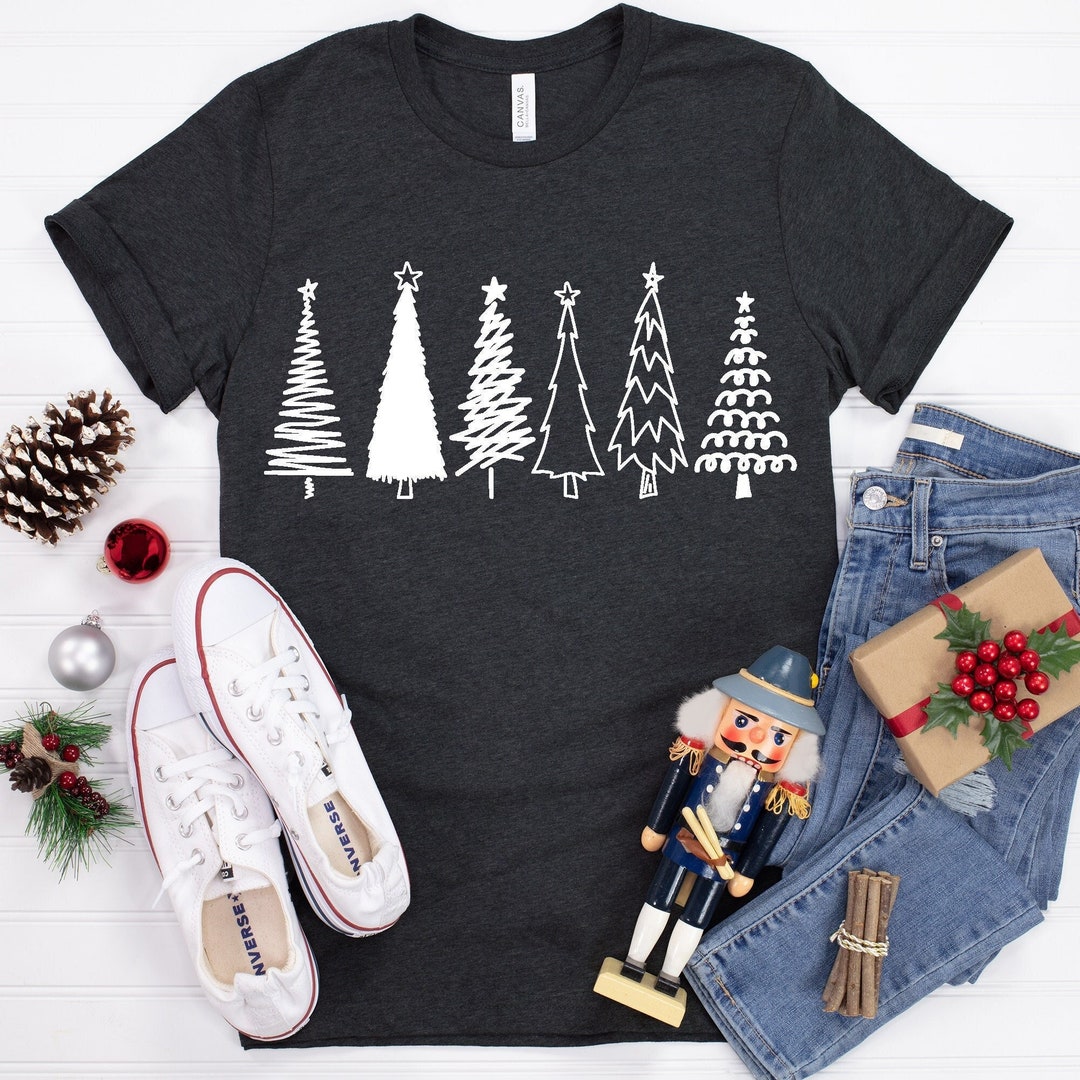 Christmas Tree Shirt, Merry Christmas Shirt, Christmas Shirt, Christmas ...