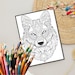 50 Dogs Coloring Pages, Stress-relieving Coloring Pages, Anti-stress ...