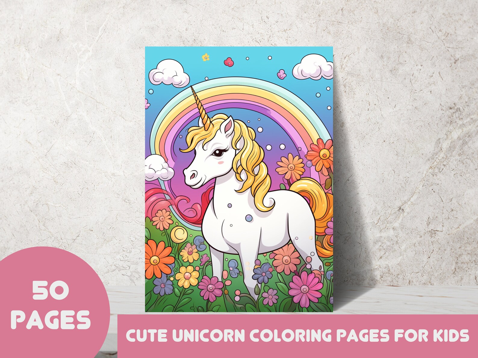 Unicorn Coloring Pages for Kids Fun and Educational Printables for Kids ...