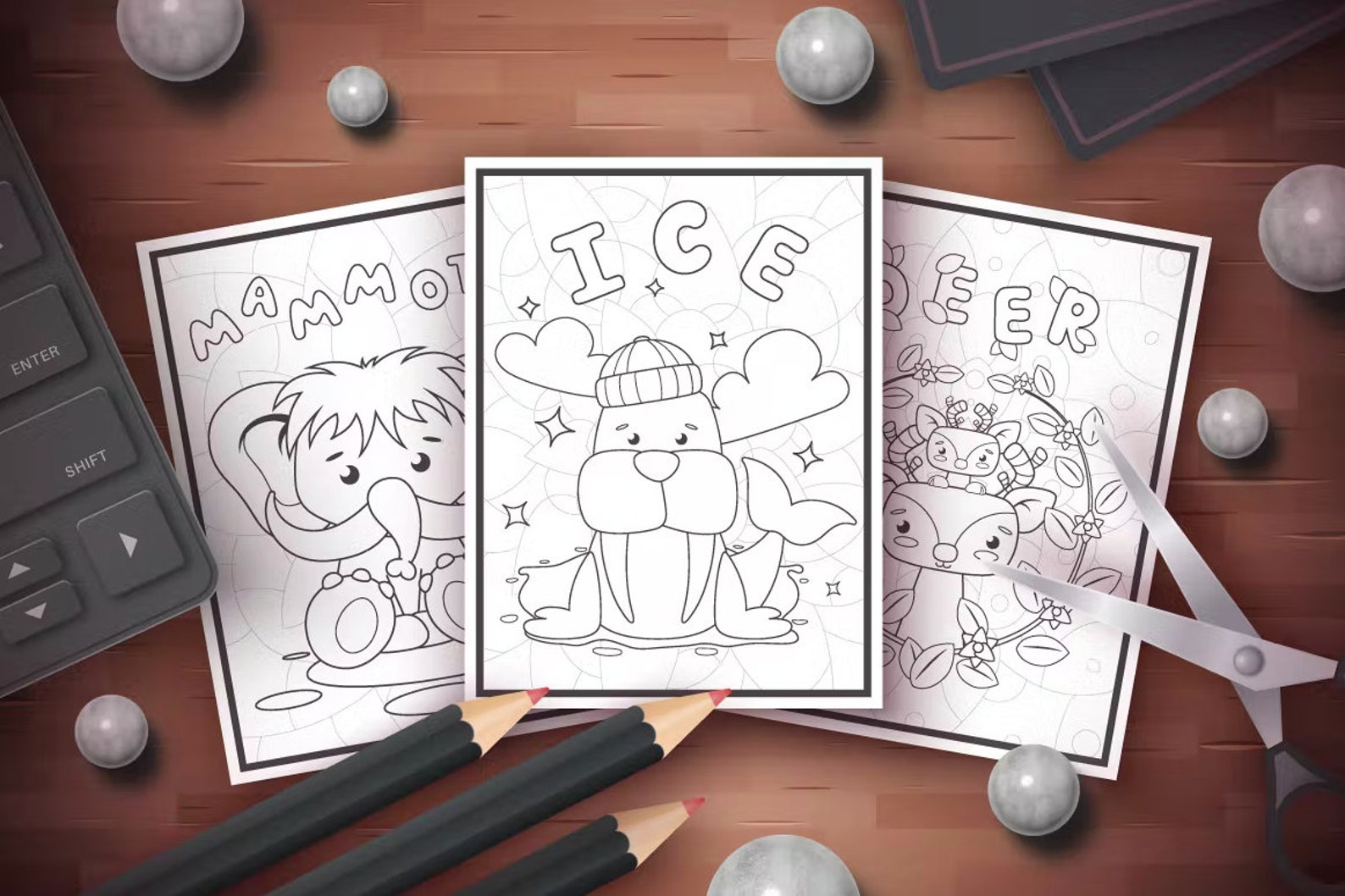 Coloring Book 25 Childish Cartoon Characters Coloring Pages for Kids ...