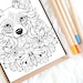 50 Dogs Coloring Pages, Stress-relieving Coloring Pages, Anti-stress ...
