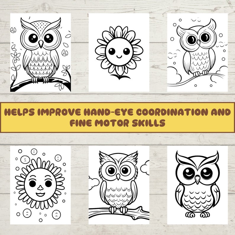 Bold Coloring Pages for Kids | Engaging Art Pages for Toddlers and ...