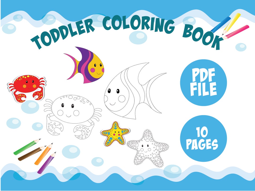 Toddler Coloring Pages | Printable Activity Sheets and Fun Educational ...