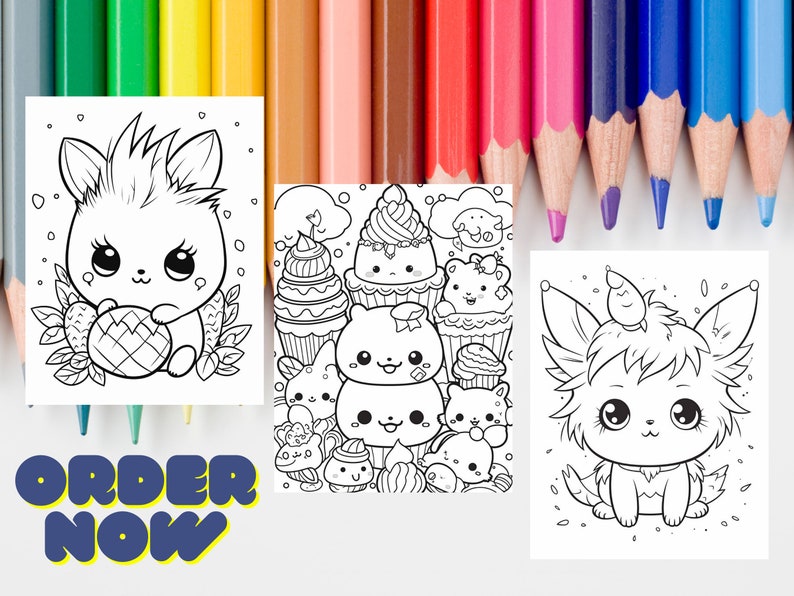 100 Cute Kawaii Coloring Pages for Kids, Cute Kawaii Coloring Pages ...