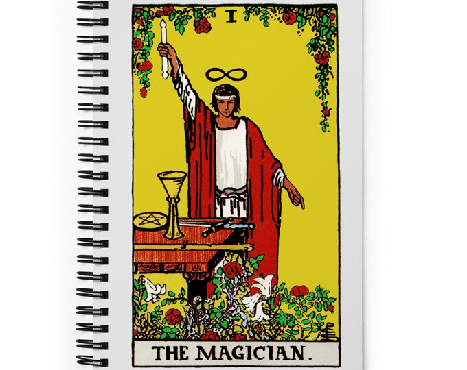 The Overthinker Tarot Card Skeleton Spiral Notebook, Funny Sarcastic ...