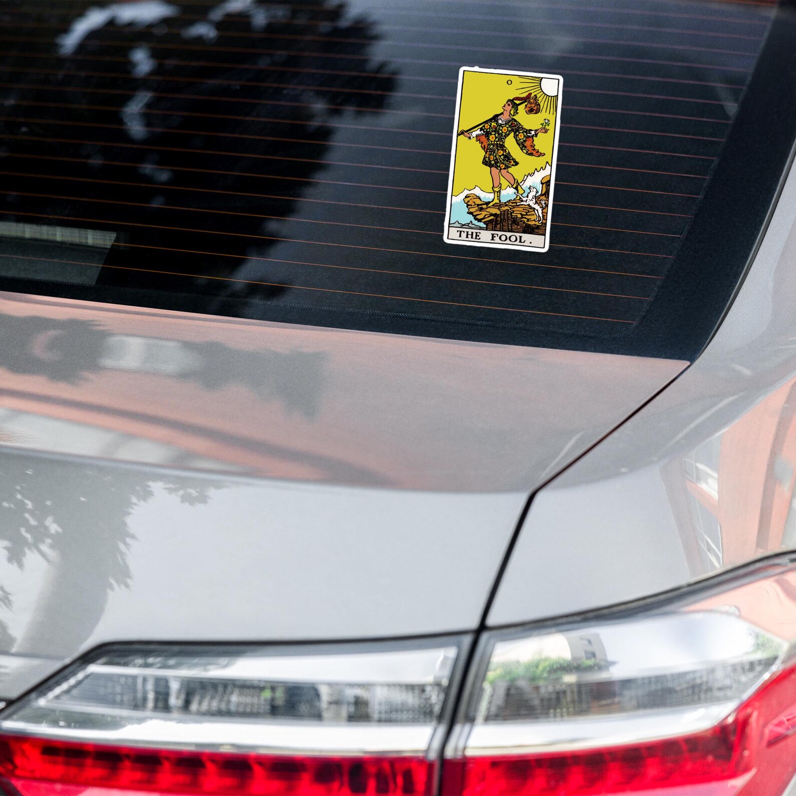The Fool Tarot Card Sticker - Etsy