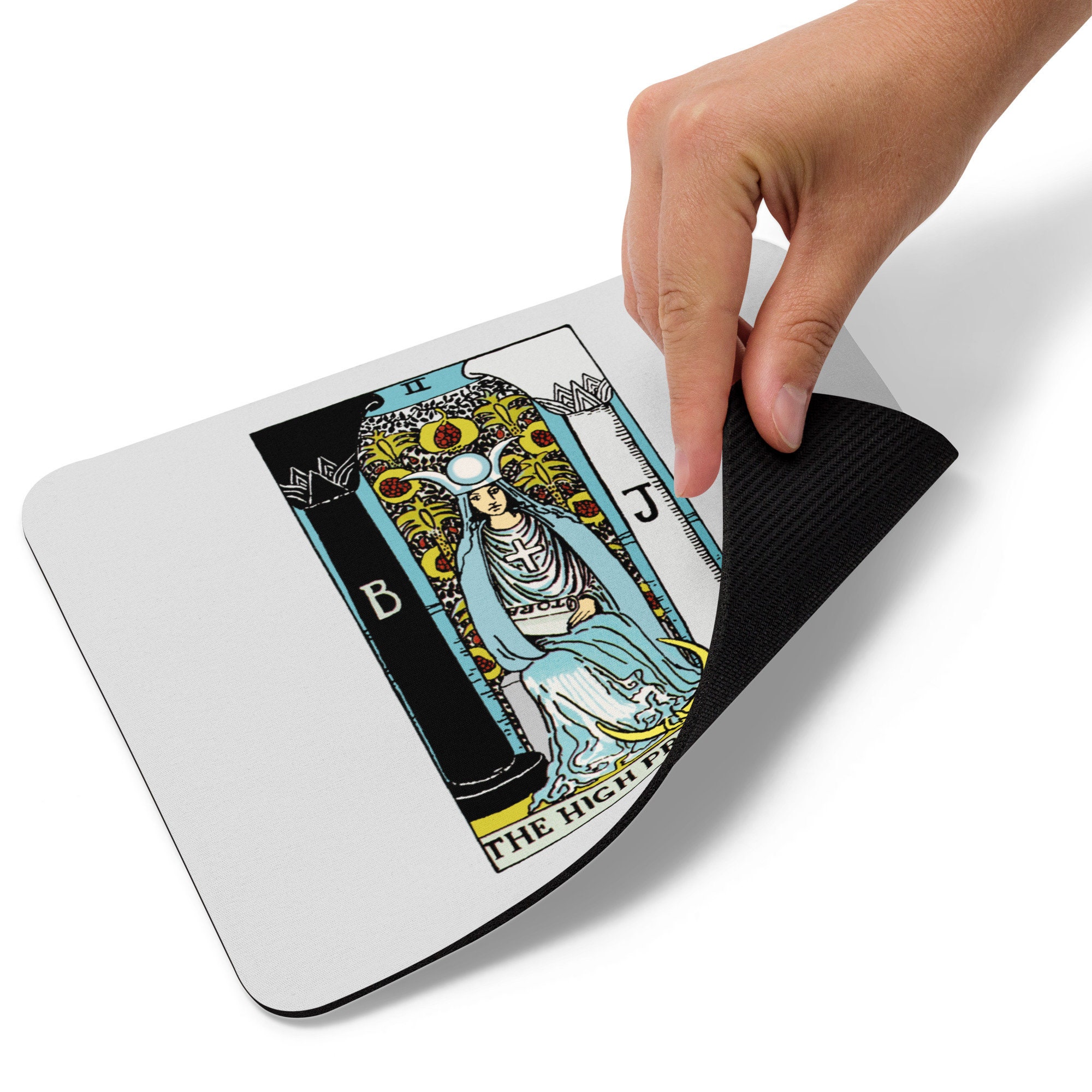 The High Priestess Tarot Card Mouse Pad - Etsy