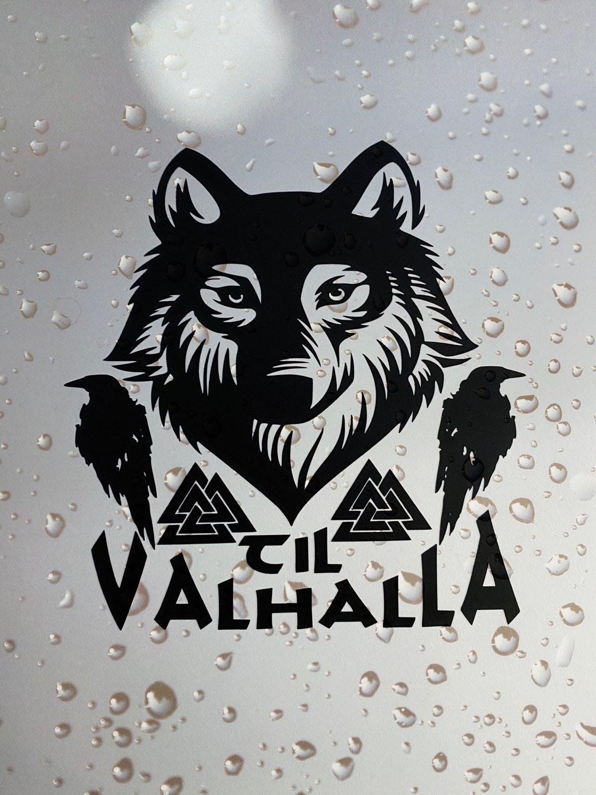 Til Valhalla Wolf - Etsy