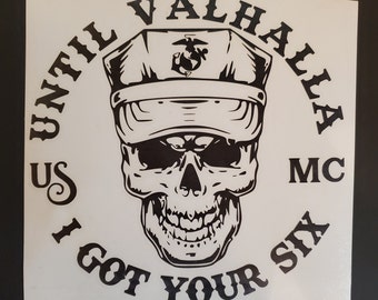 Until Valhalla Decals for Car - Etsy