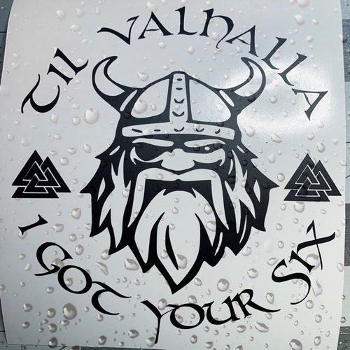 Til Valhalla Wolf - Etsy