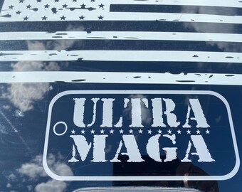 Ultra Maga Decal - Etsy