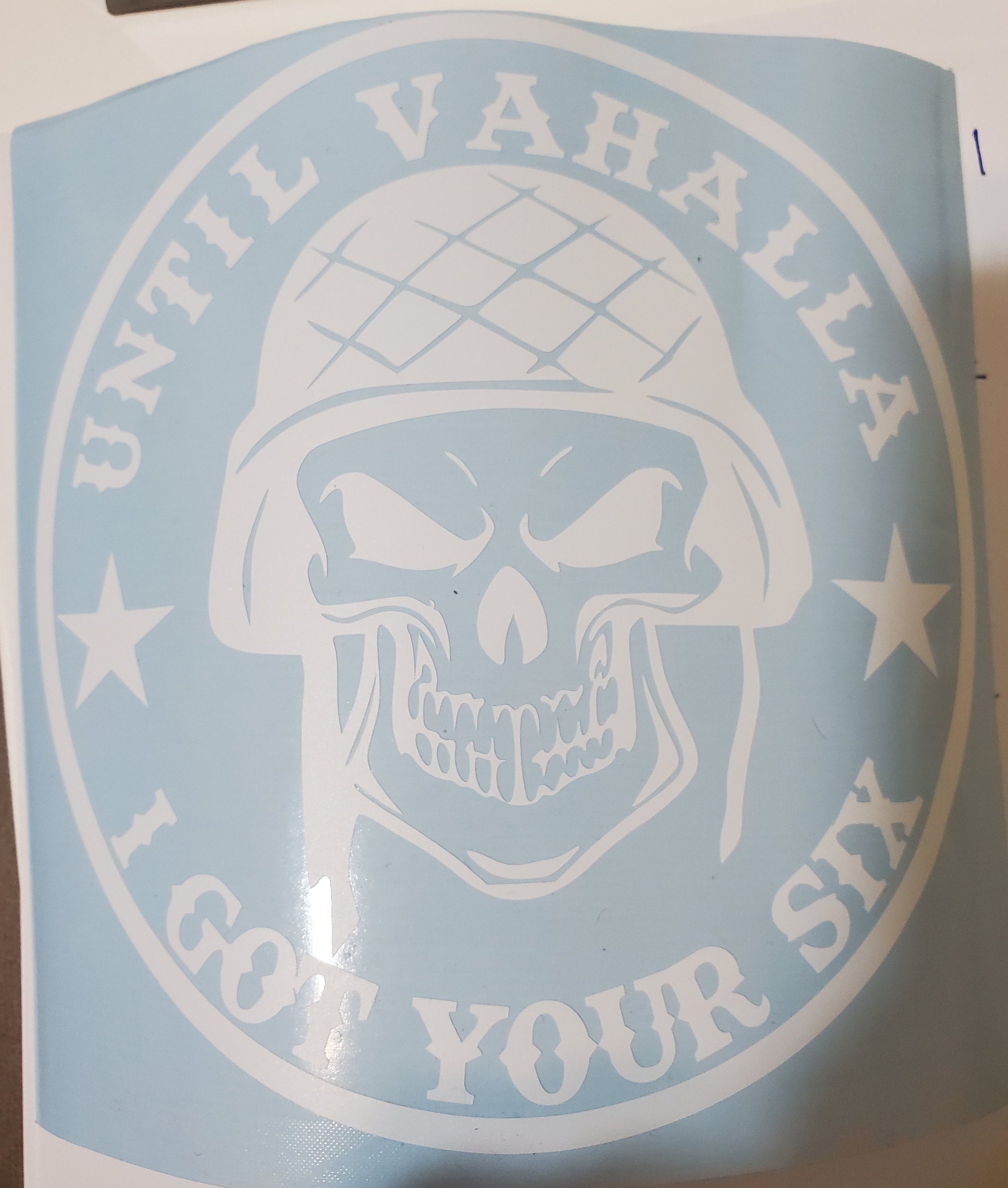 XL Decal Shown until Valhalla Army Request Decal - Etsy UK