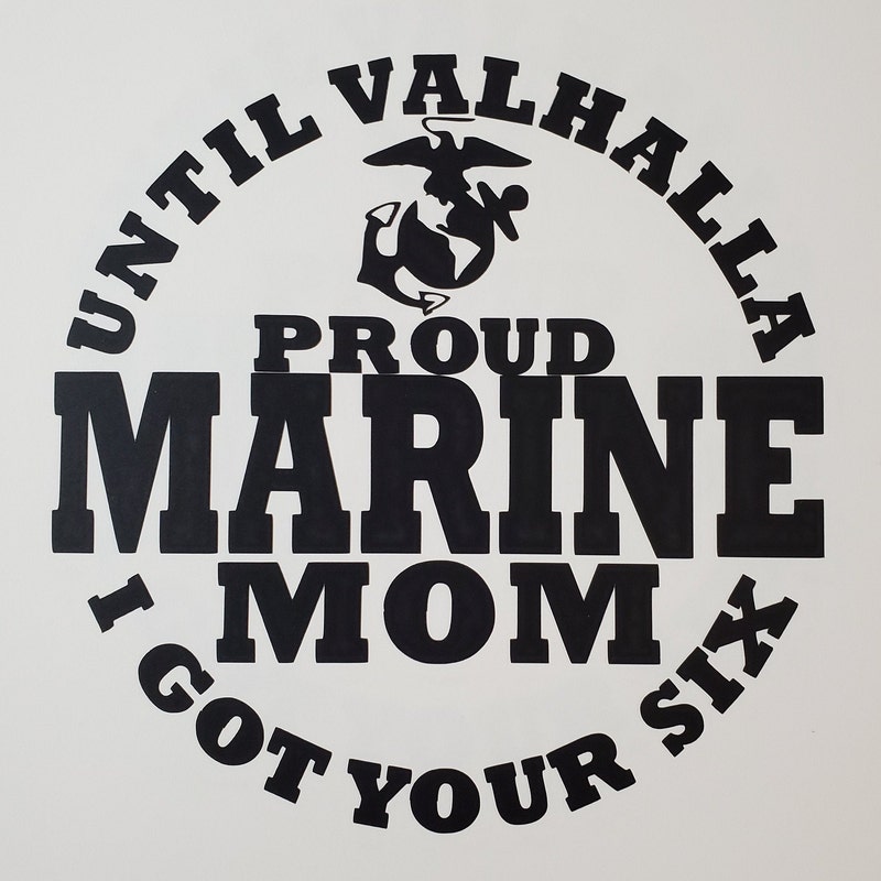 Proud Marine Mom Svg - Etsy