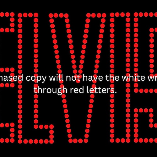 ELVIS PRESLEY Red Dot SVG - Etsy