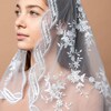 Gold Short Veil , Catholic Head Covering Veil for Church, Catholic Lace ...