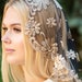 Gold Short Veil , Catholic Head Covering Veil for Church, Catholic Lace ...
