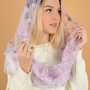 Limited Purple Infinity Veil, Limited Collection, Purple Veil for ...