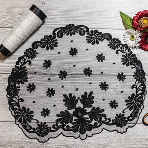 Round Our Lady of Fatima Veil Classic Catholic Veil With - Etsy