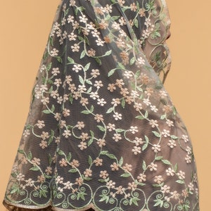 Catholic Floral Infinity Veil, Peach Infinity Chapel Veil, Infinity ...